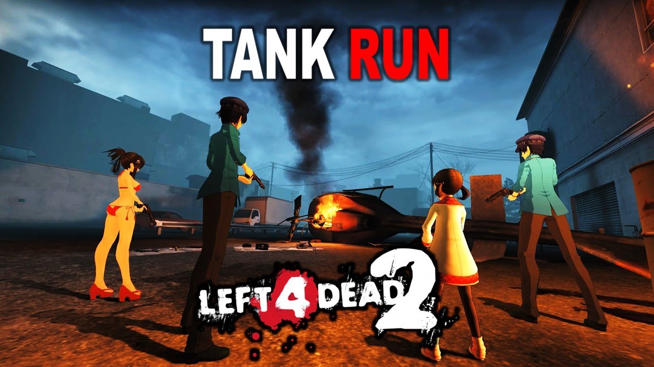 Left 4 Dead 2 Online Part 19 Tank Run - YouTube