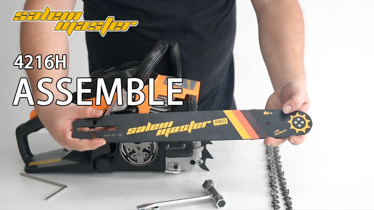 Assemble Salemmaster 4216H chainsaw - YouTube