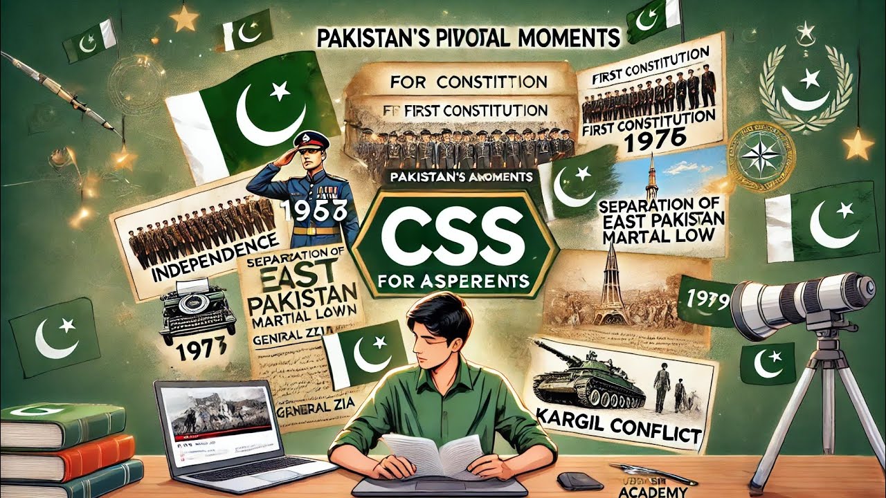 Key Events in Pakistan's History | Essential for CSS Aspirants - YouTube