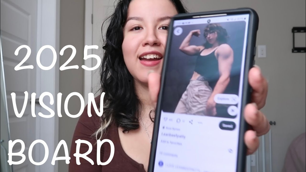 MY 2025 VISION BOARD | Goals for 2025 - personal , financial , social ...