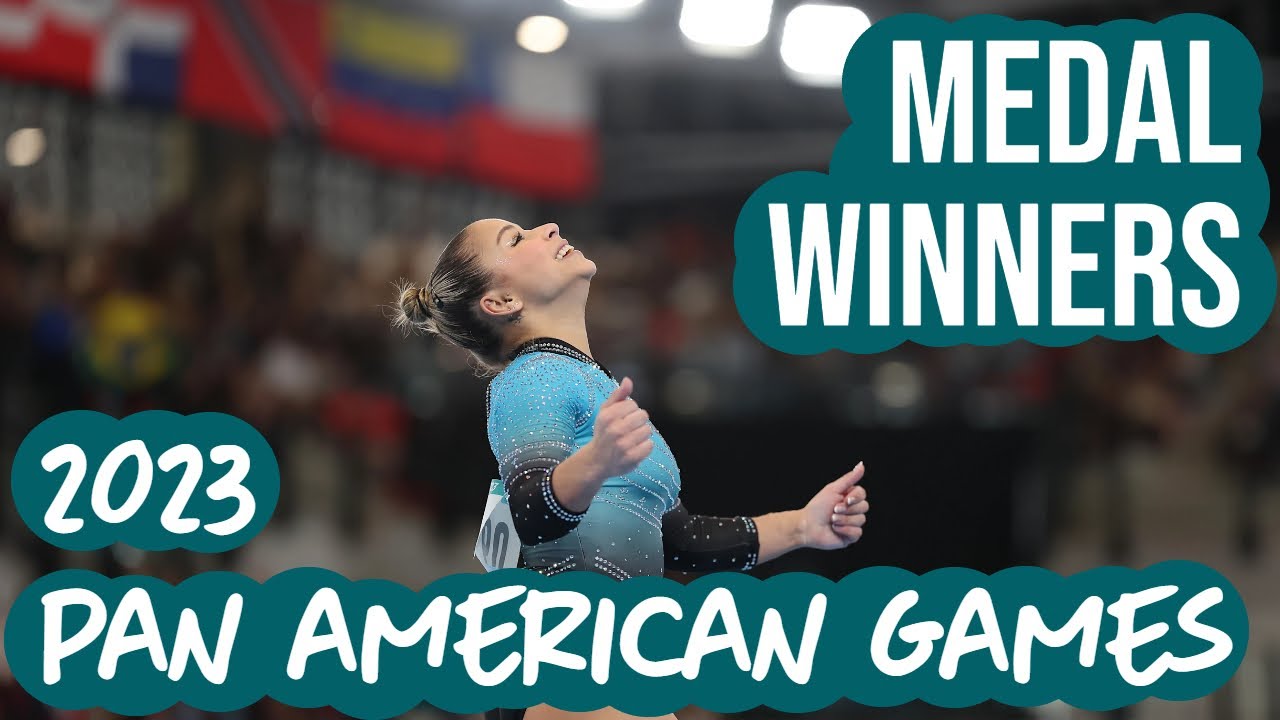 Gymnastics 2023 Pan American Games Medal Winners - YouTube