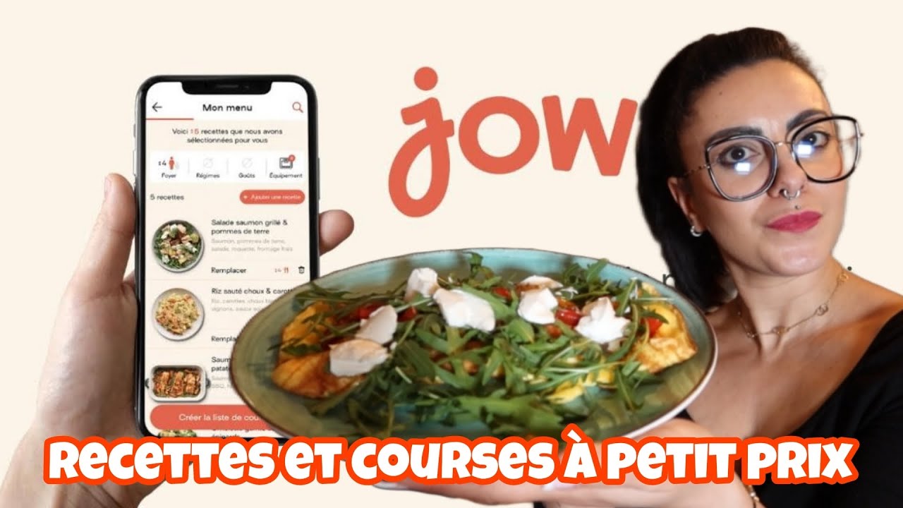 JOW 💥 DES REPAS ÉCONOMIQUES / PAS CHER + DES MENUS ⁉️ CA VAUT LE COUP ⁉ ...