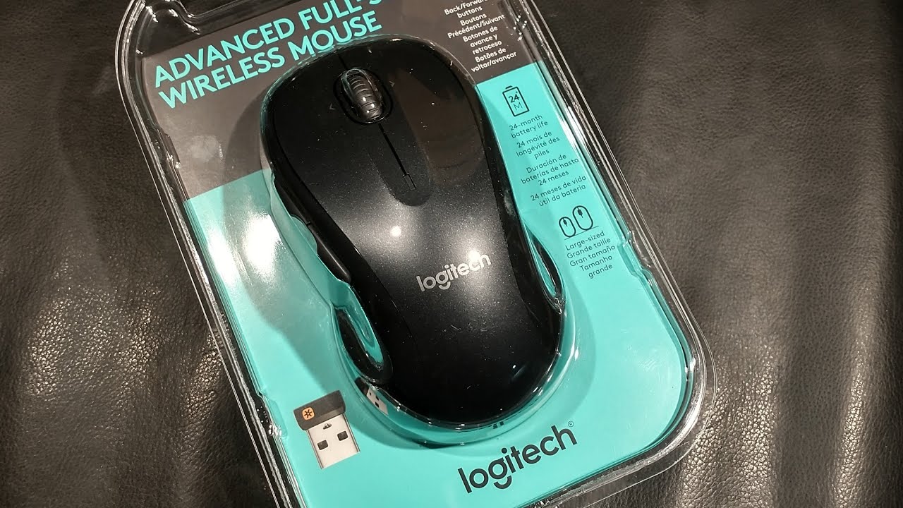 Unboxing Logitech M510 Wireless Mouse - YouTube