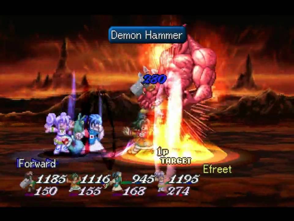 Tales of Eternia - Efreet (Hard Mode) - YouTube