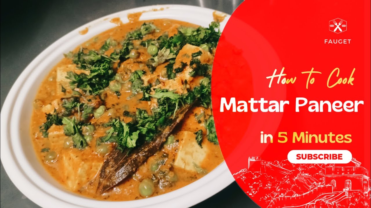 HOW TO MAKE MATTAR PANEER WITHIN 5 MINUTES | INSTANT RECIPES | SHAIKH'S ...