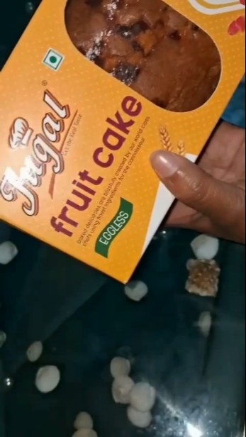 Jugal fruit cake # #squidgame #fruit #cakebaking #egglesscake # ...