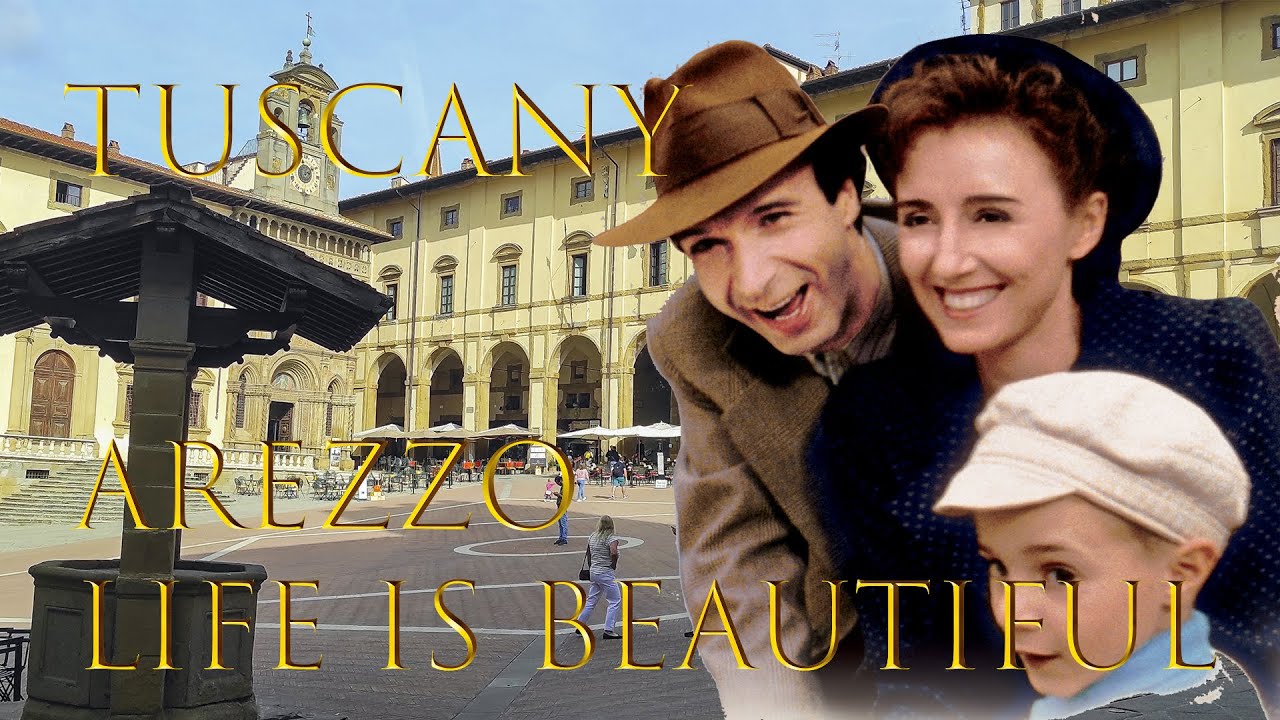 Arezzo. "Life is beautiful" in Tuscany - YouTube