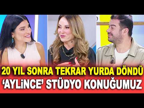 Aylince, 20 yıl aradan sonra Türkiye'ye döndü... Sürpriz projeler geliyor!
