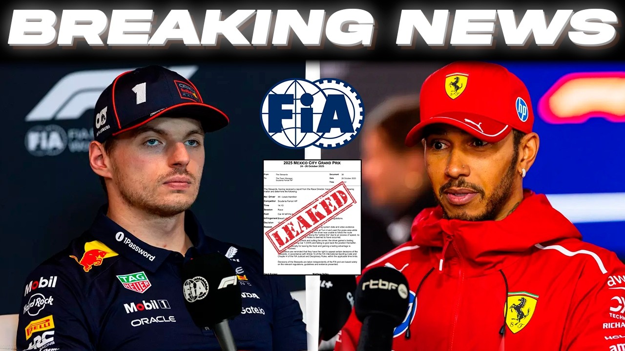 Shocking! More penalties confirmed for Hamilton and Verstappen after ...