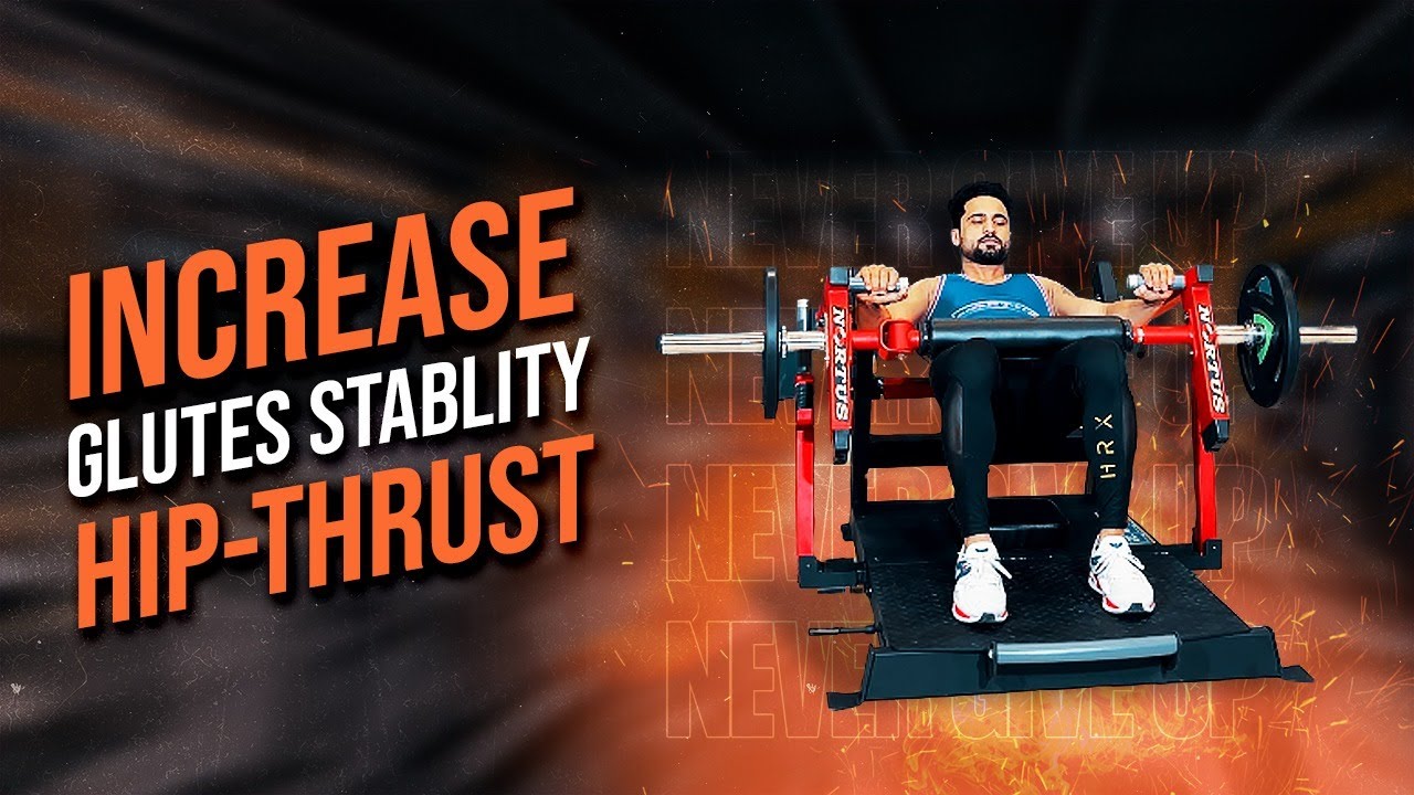 Hip Thrust Machine for Workout | Nortus Gym Equipment | India's 1st ...