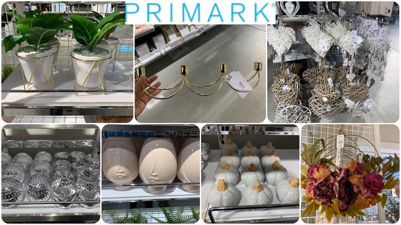 Primark home decor new collection - October 2021 - YouTube