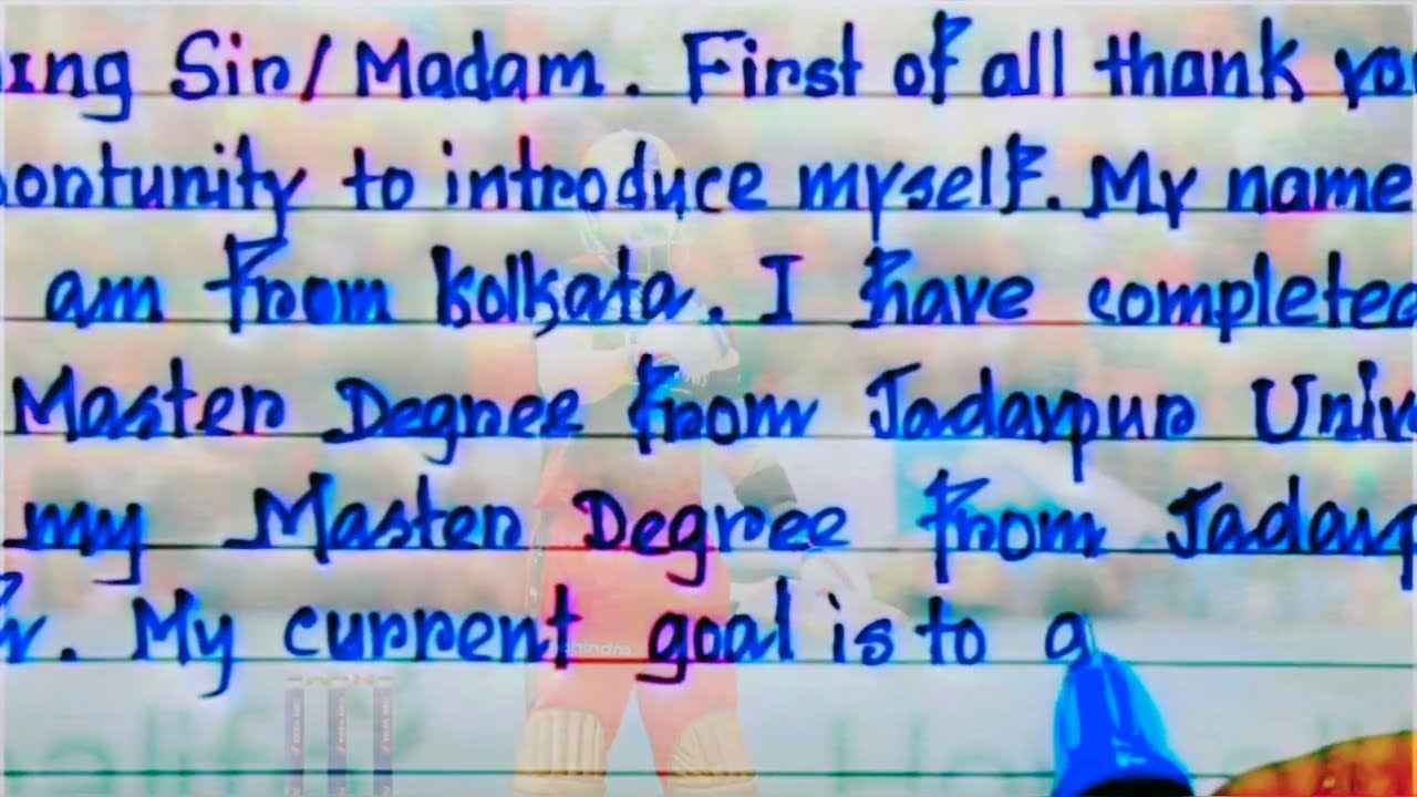 How To Introduce Yourself In College/School | Self Introduction/English ...