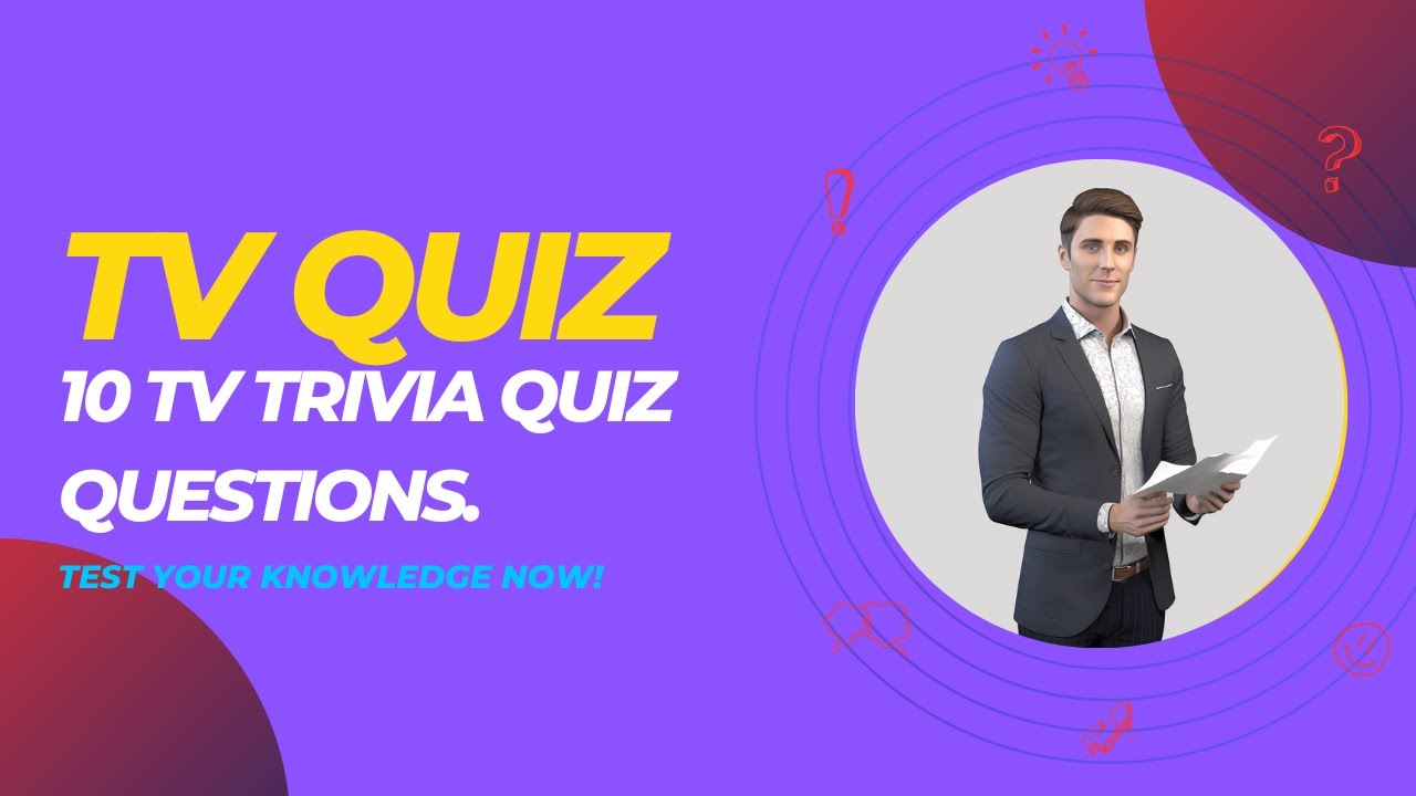 Pub Quiz | 10 TV Trivia Quiz Questions. - YouTube