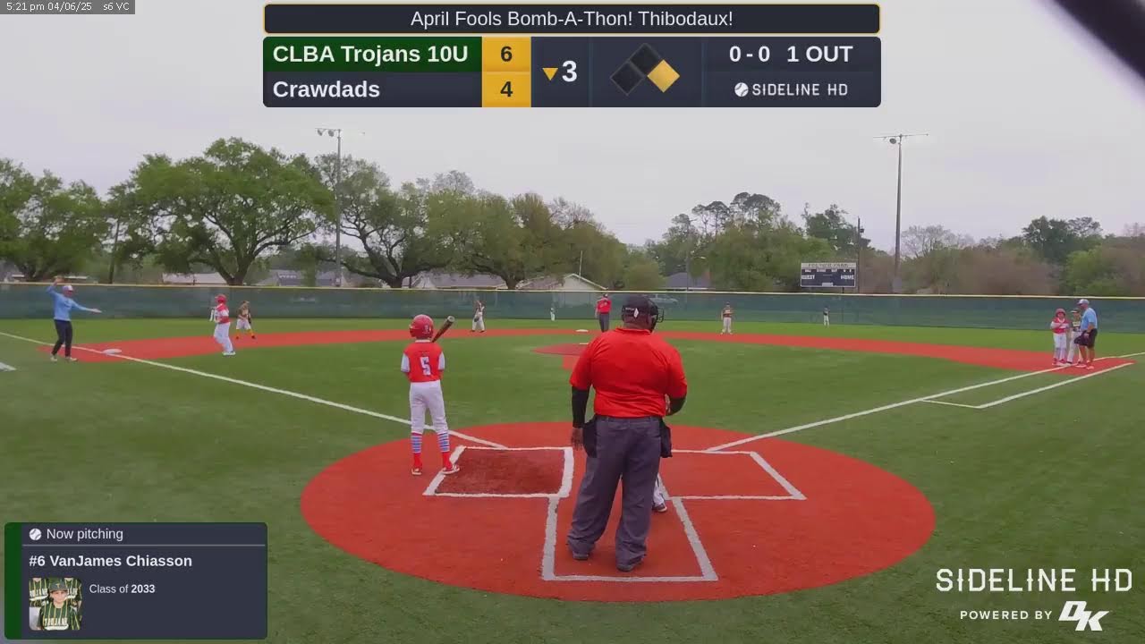 CLBA Trojans 10U (2025.04.06) - YouTube