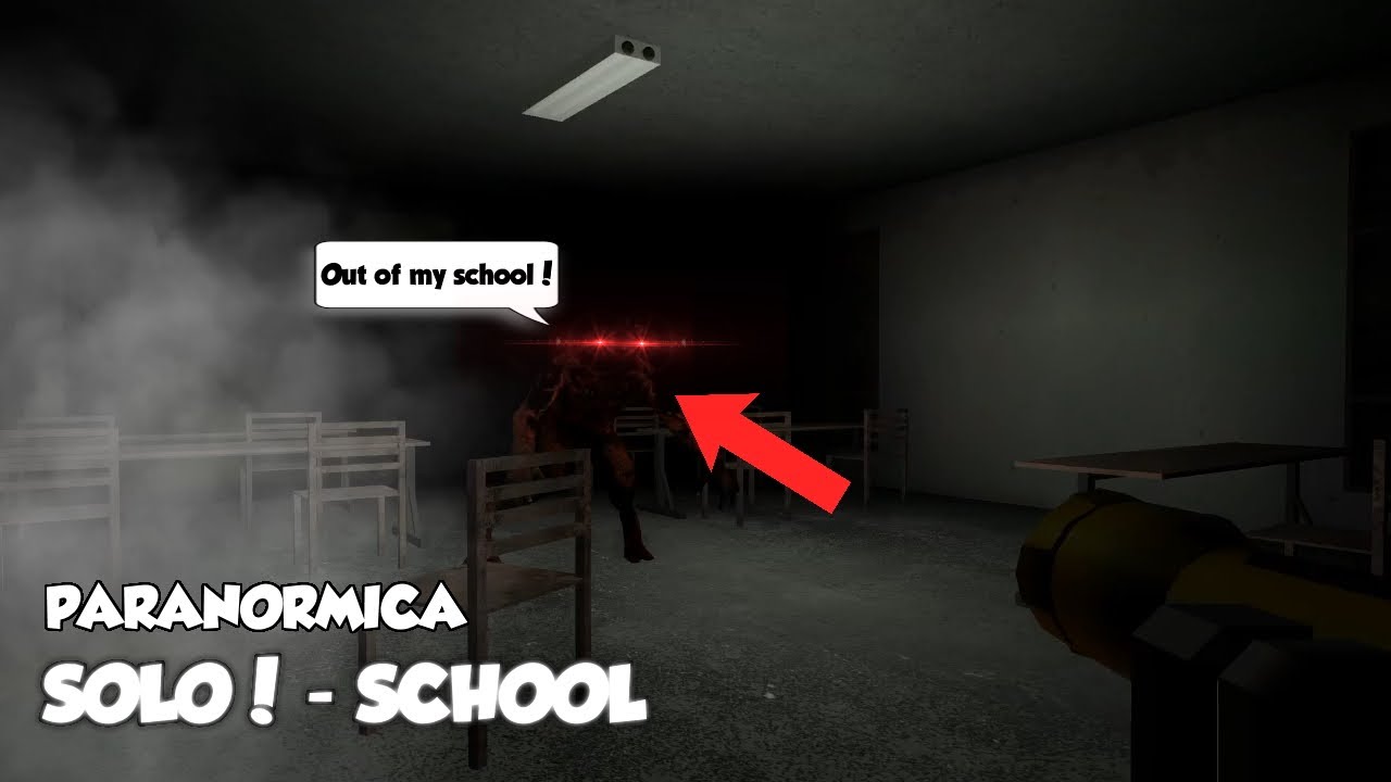 Roblox Paranormica - SCHOOL SOLO! [FAIL!] - YouTube