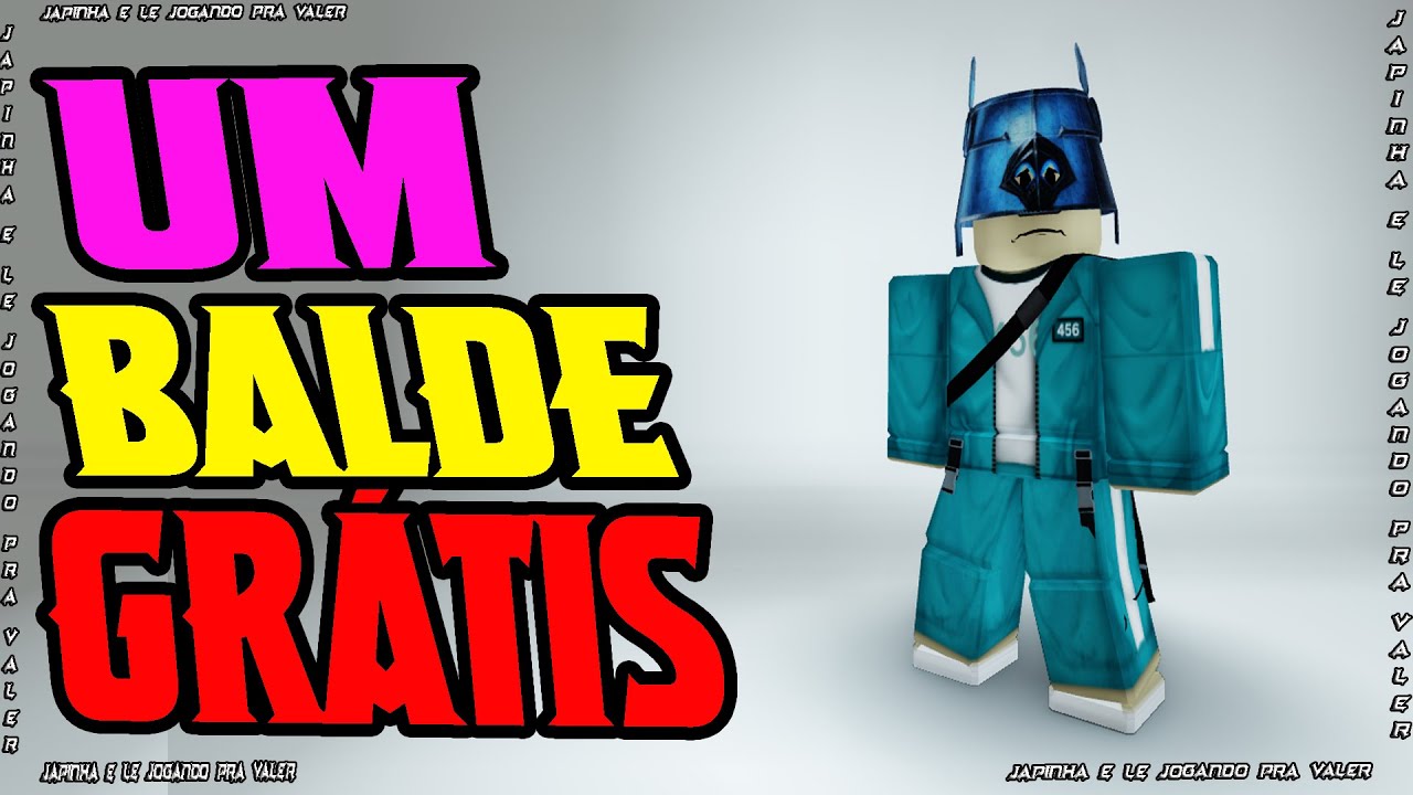 COMO PEGAR UM BALDE GRÁTIS AGORA NO ROBLOX = HOW TO GET A FREE BUCKET ...