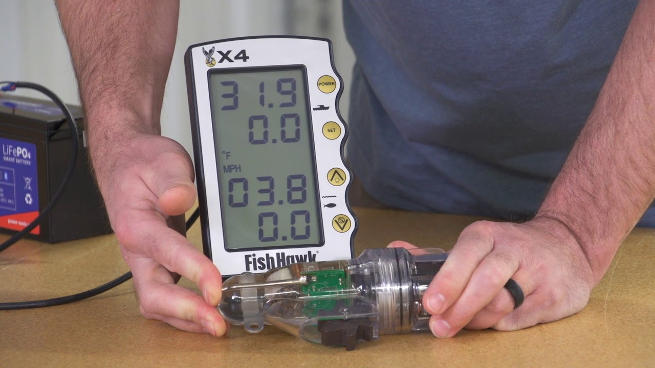 Fish Hawk Probe Showing 3.8 Degrees - YouTube