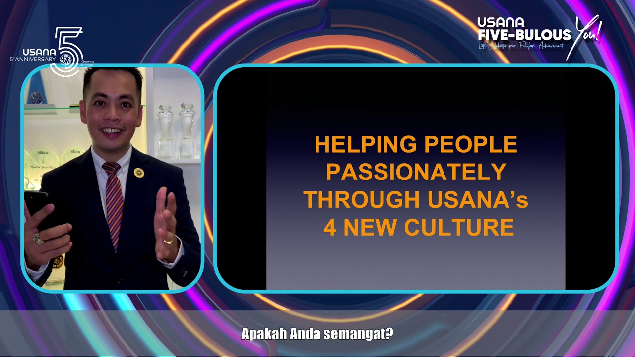 USANA FIVE-BULOUS | Motivational Talk by Ranell S Blanco - Executive 4 ...