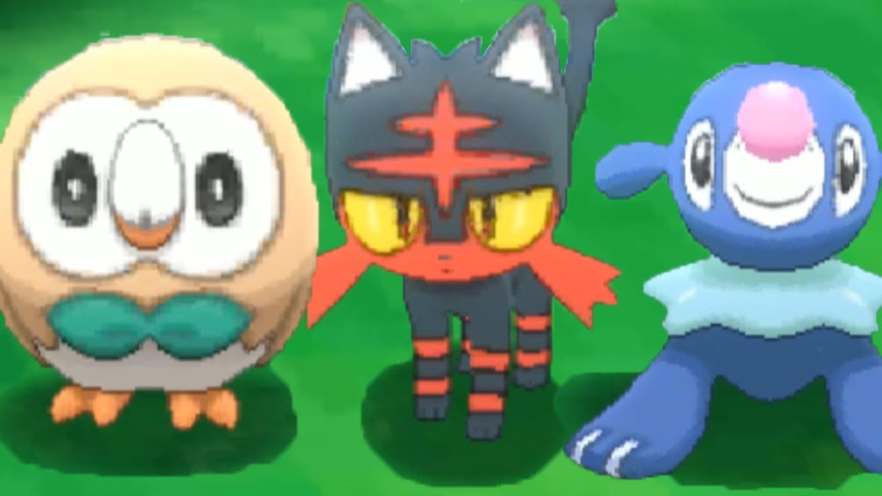 Pokemon Ultra Sun and Moon: Part 1 - Litten, Rowlet, and Popplio! - YouTube