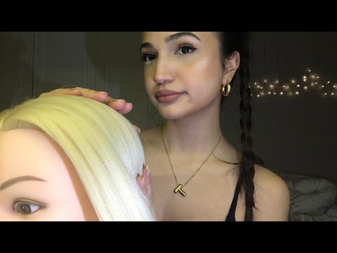 sen uyurken arkadasin saclarinla oynuyor-role play | turkce asmr