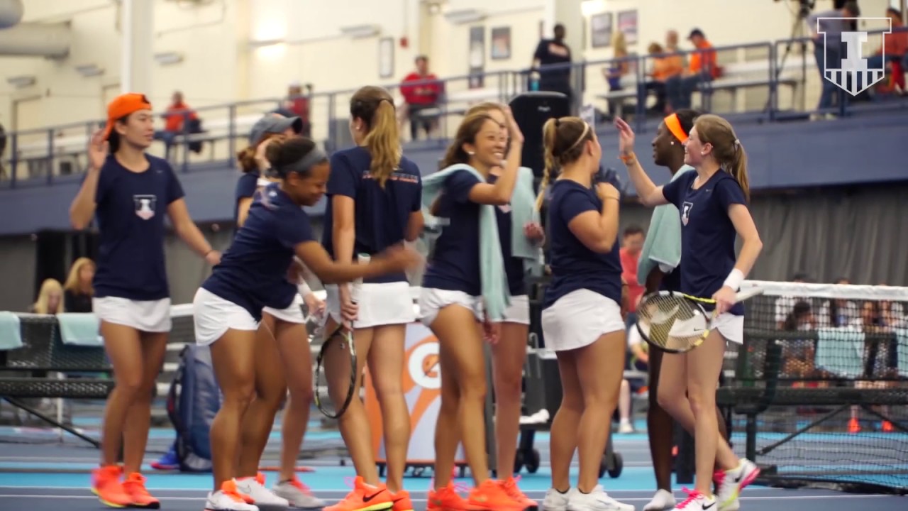 Illinois Women's Tennis 2016-17 Season Highlights - YouTube