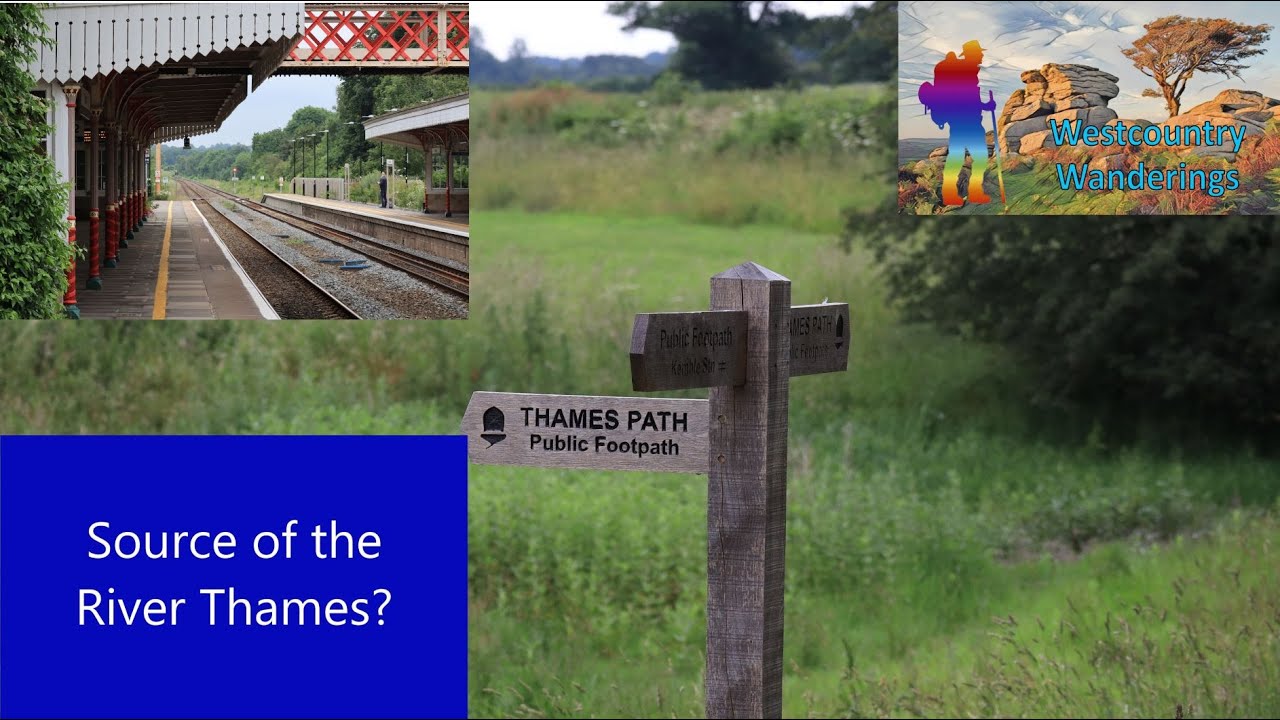 A Wander to find the source of the River Thames, or is it? - YouTube