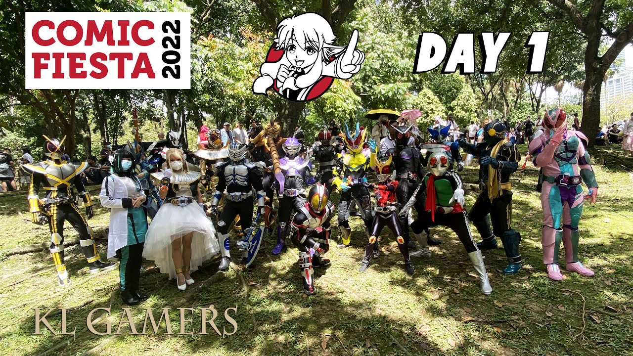 Let's Go Comic Fiesta 2022 DAY 1 KLCC 4K WALK Long Que - YouTube