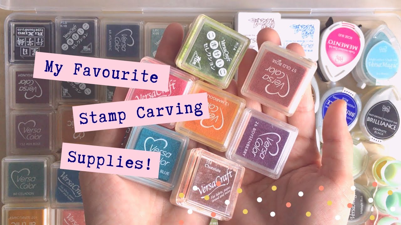 Tools & Supplies for DIY Stamp Carving Beginners ParadeMade - YouTube