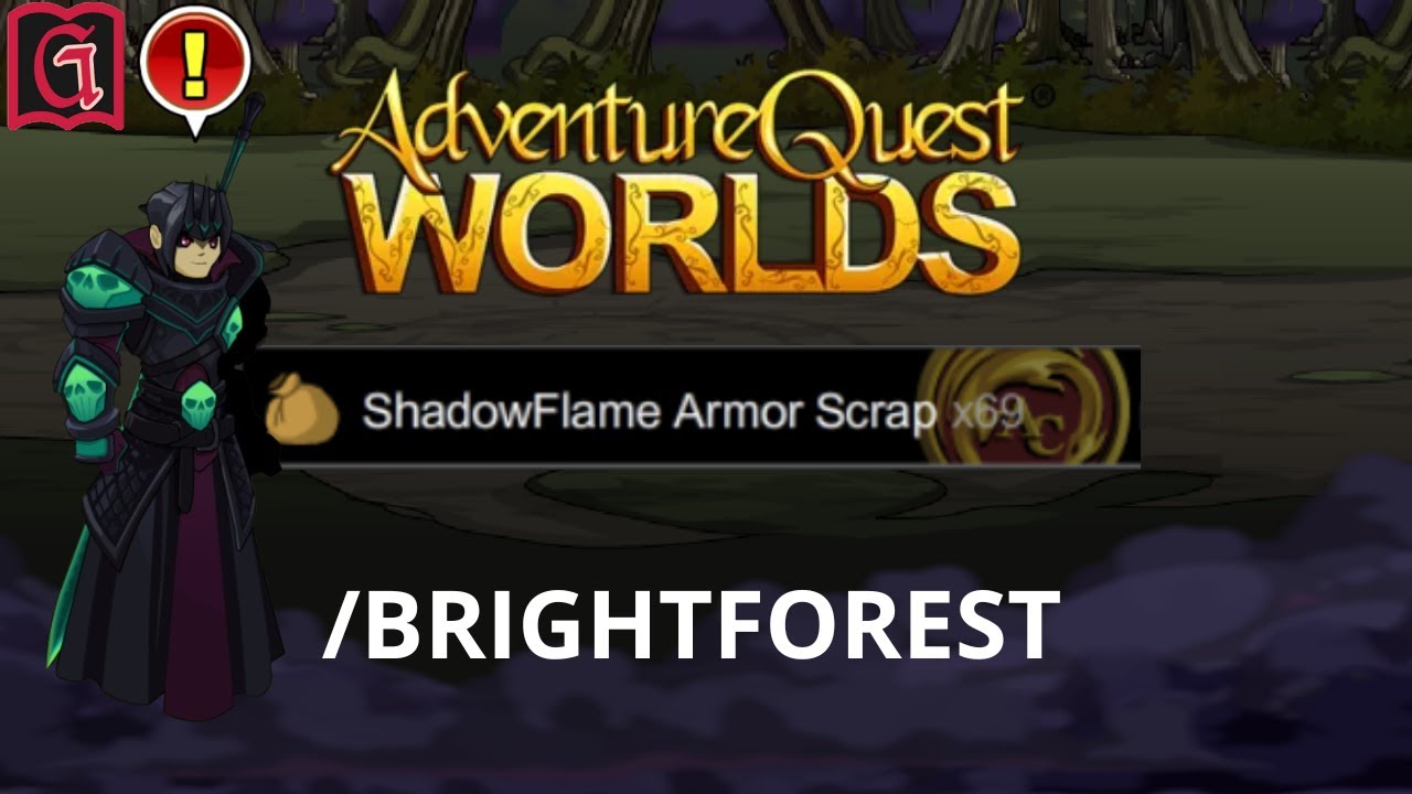 ShadowFlame Armor Scrap AQW BOT - || GRIMLITE REV - YouTube