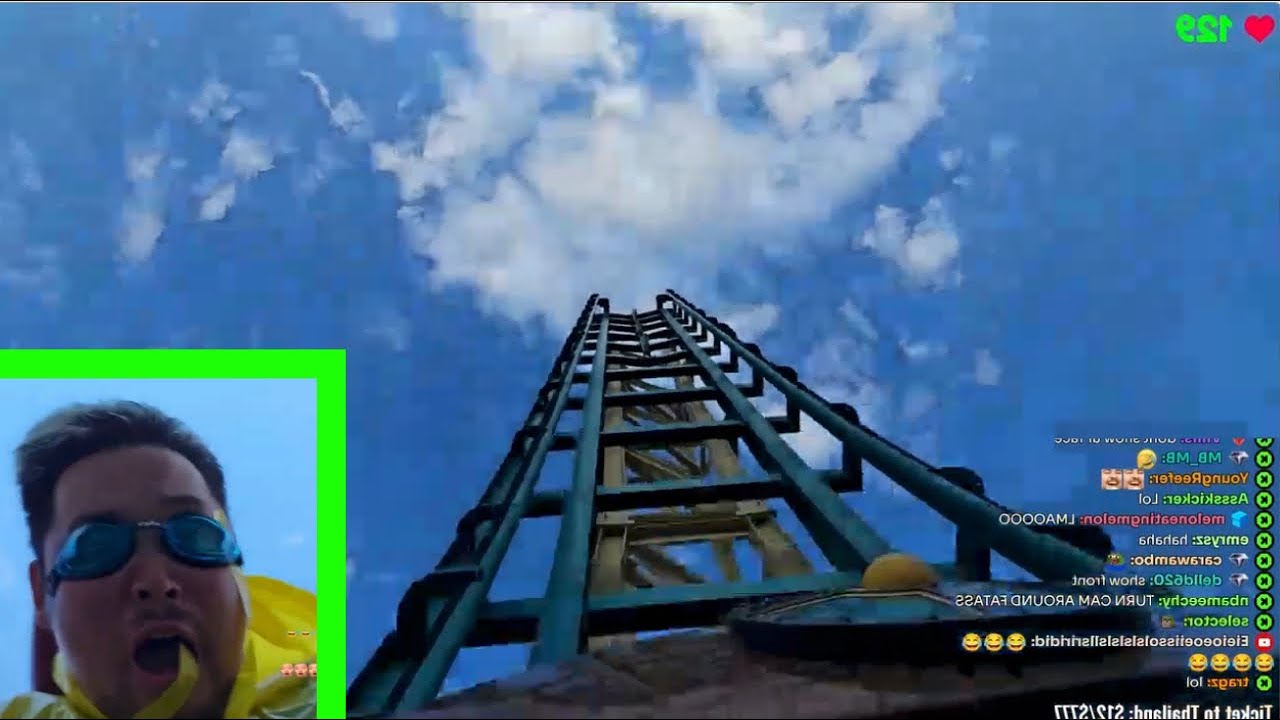😂Hyubsama, Ice Poseidon, Sam Pepper, Joel @ Amusement Park, South Korea ...