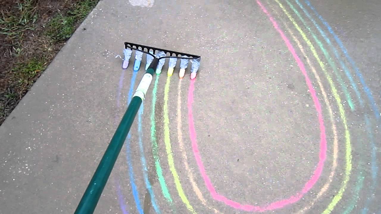 The Rainbow Rake - YouTube