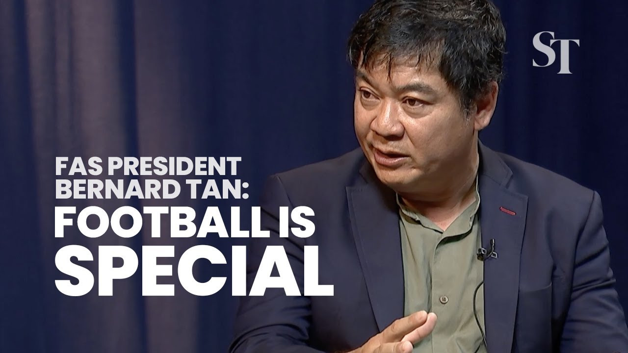 FAS president Bernard Tan on the future of Singapore football | Full interview - YouTube