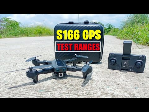 S166 GPS TEST RANGES|DRONE GADGET - YouTube
