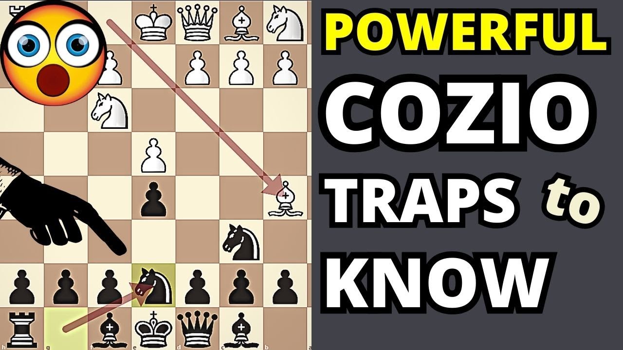 Mind-Blowing Cozio Defense Traps to Crush e4 & Ruy Lopez 😱🔥 - YouTube