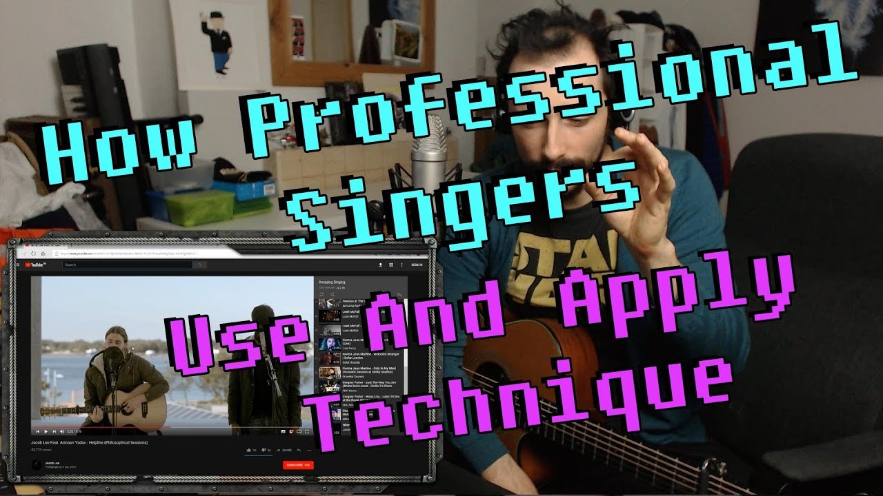 How Professional Singers, Use And Apply Technique - Singing - YouTube