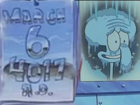 Squidward Was Frozen Today - YouTube