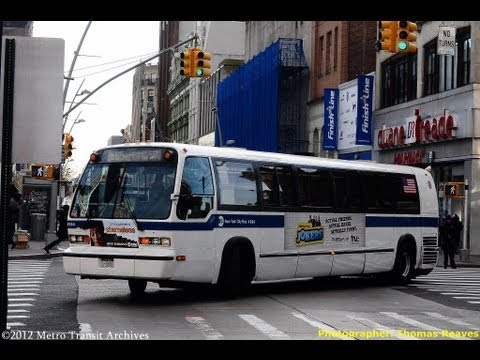 New York City Transit Authority 1996 Novabus RTS-06 #9196 - YouTube