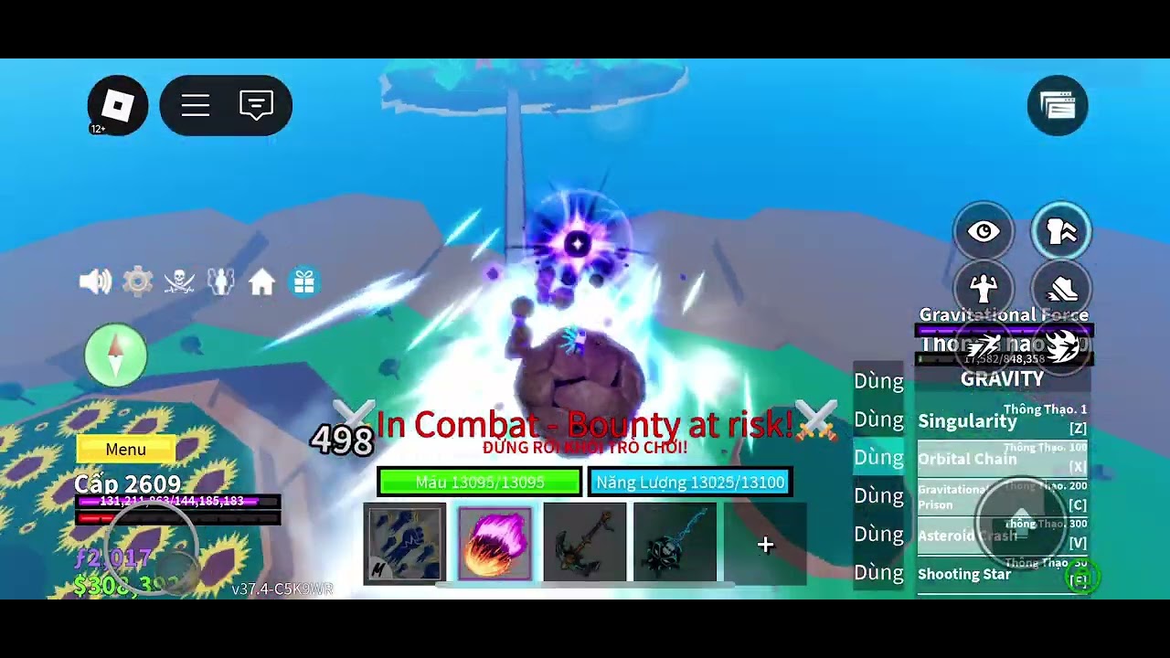 Vua spam trái gravity | quá mạnh nhưng vẫn thua trước số đông - YouTube