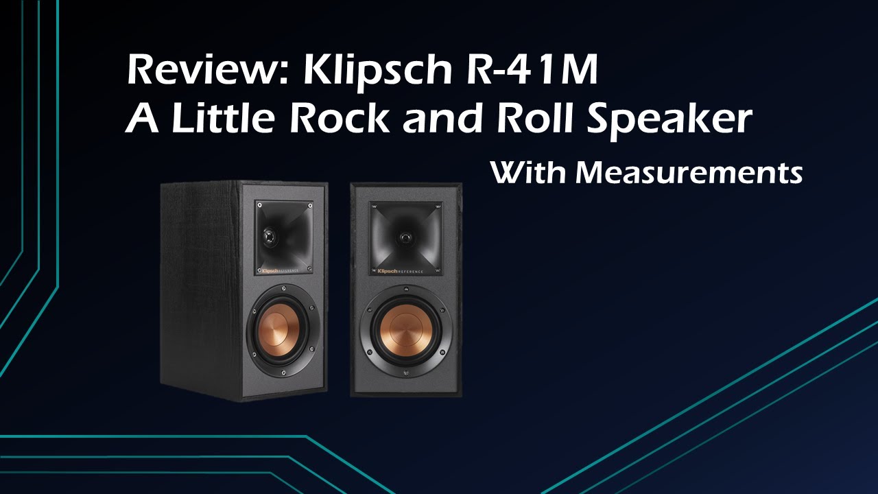 Review: Klipsch R 41M with Measurements - YouTube