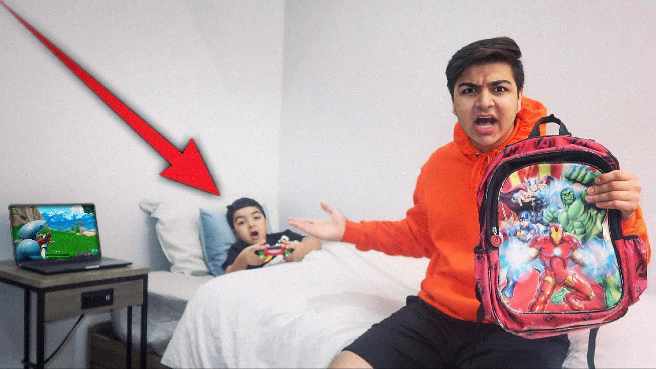 This 6 Year Old Wants To Drop Out Of School To Play Fortnite! (LITTLE ...