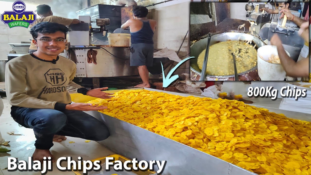 Exploring - Balaji Chips Factory😍 | Largest Wafer making Factory - YouTube