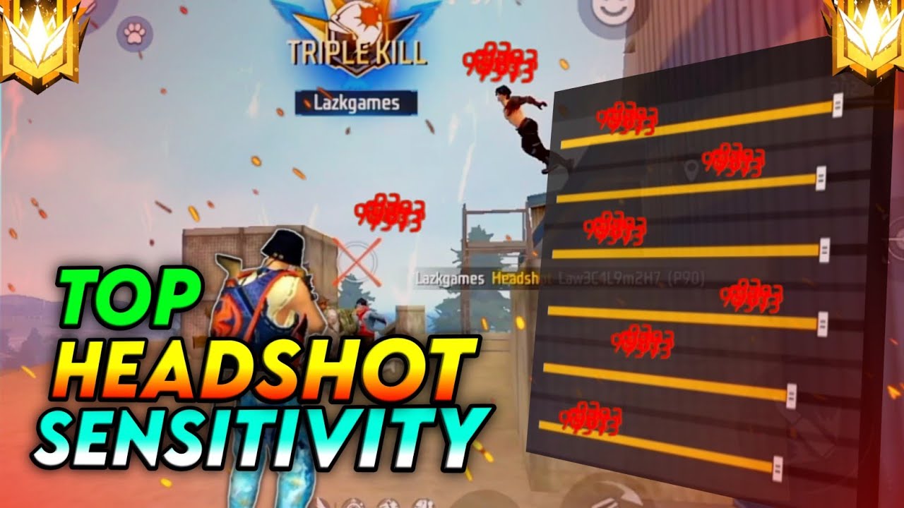 Sensitivity settings made for One Tap 💯 /Free fire settings - YouTube