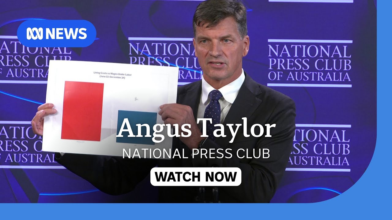 IN FULL: Shadow treasurer Angus Taylor addresses post-budget reply at ...