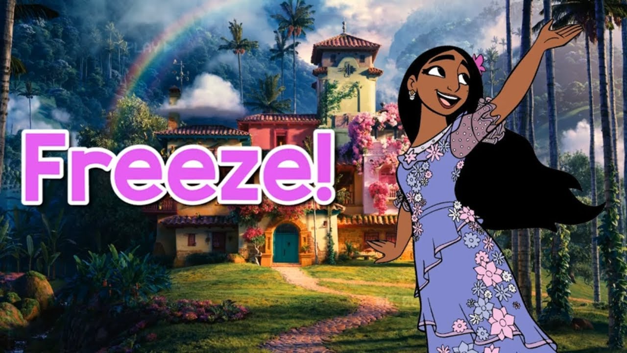 Encanto Run- Isabela Flowers | Encanto Songs | Brain Break | PhonicsMan ...