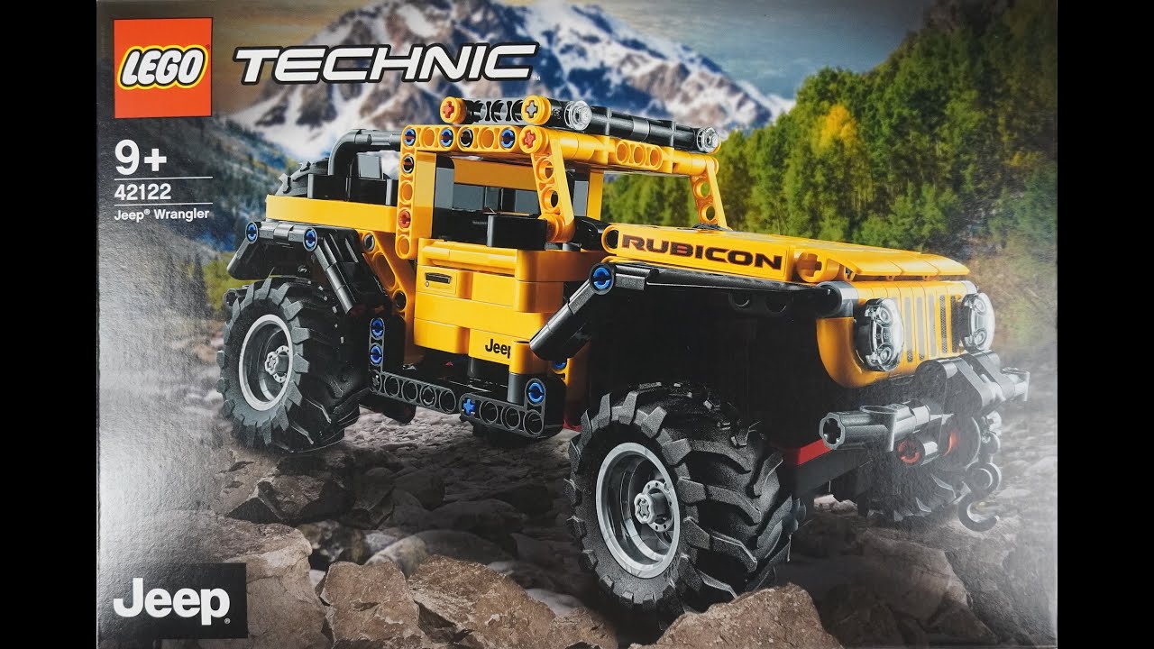 LEGO Technic Jeep Wrangler 42122 SpeedBuild - YouTube