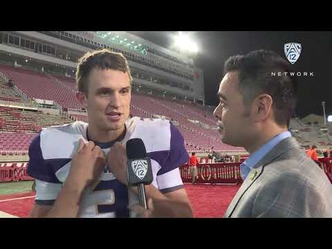 Football: Jake Browning on the physicality against Utah