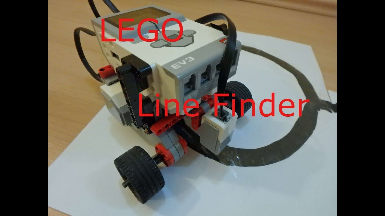 Lego Line Finder - Lego Mindstorms EV3 - YouTube