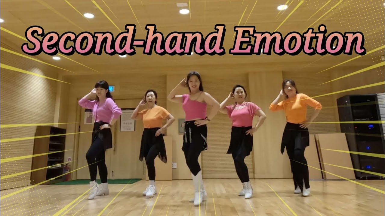 Second-hand Emotion linedance/ Beginner - YouTube