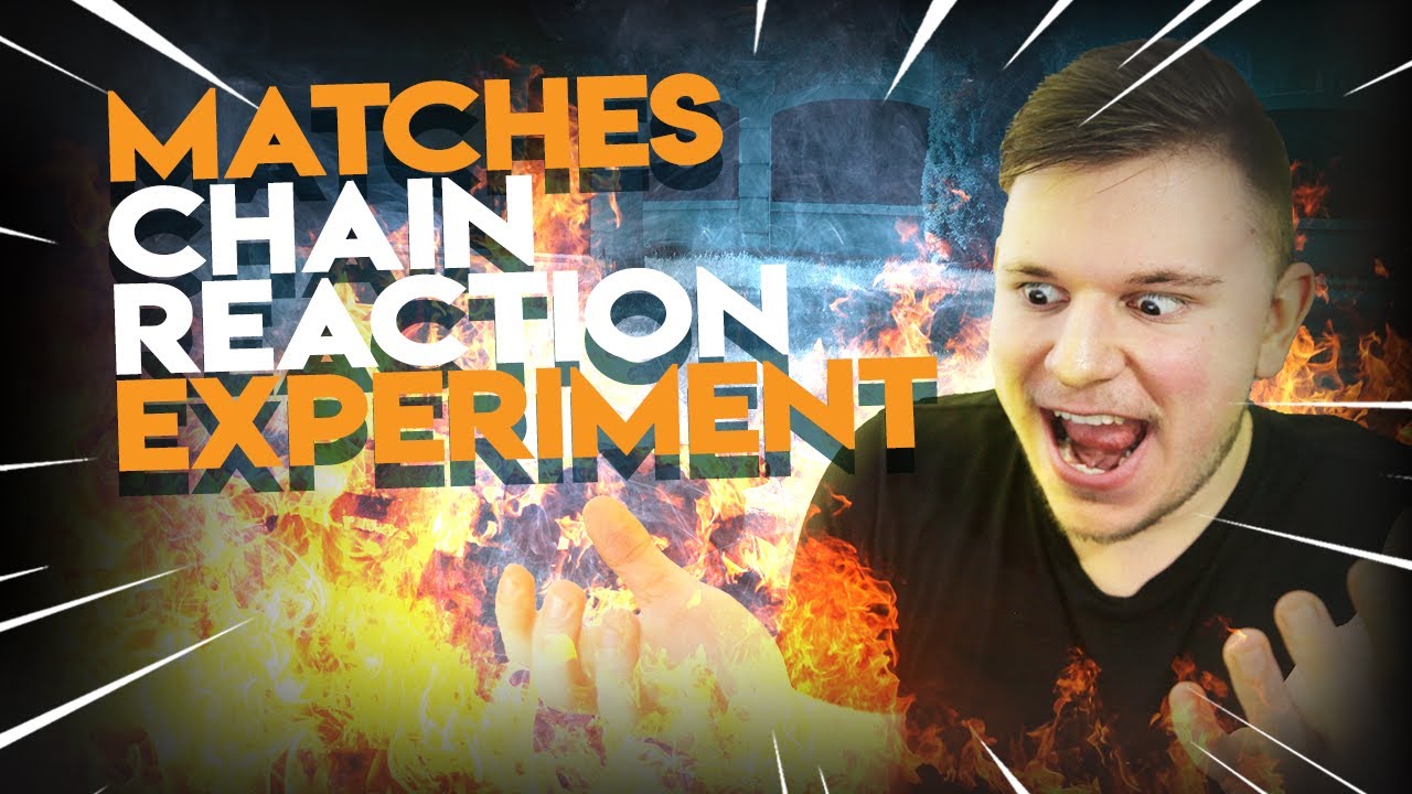 Matches Chain Reaction EXPERIMENT (SO MUCH FIRE) - YouTube
