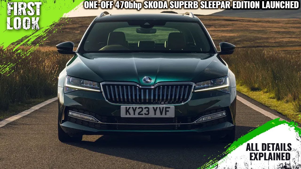 Skoda Superb Sleeper Edition Unveiled With 470bhp - Explained All Spec ...